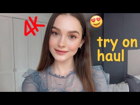 4k Fashion Micro Bikini Try On Haul Transparent Lingerie See