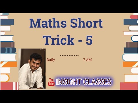 Maths Short Tricks Day 5 Youtube