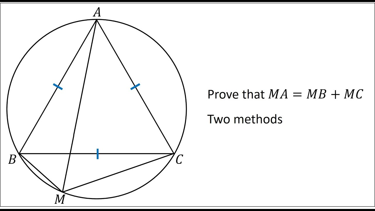 An Awesome Geometry Problem Geometry 2 Youtube