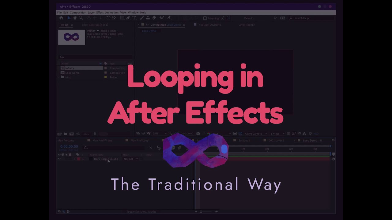 How To Make A Video Loop In After Effects At Tristan Wilkin Blog