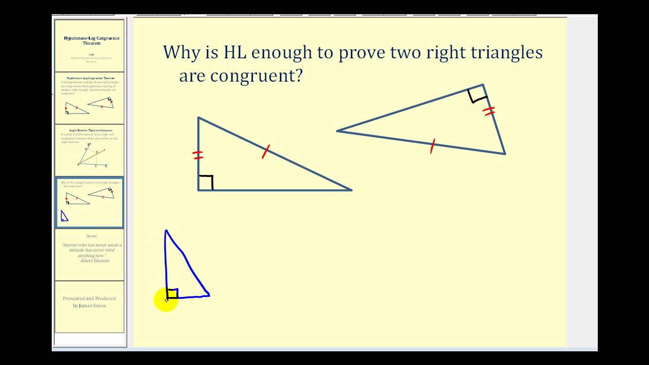 Congruent Triangles Hypotenuse Leg At Madeline Mair Blog