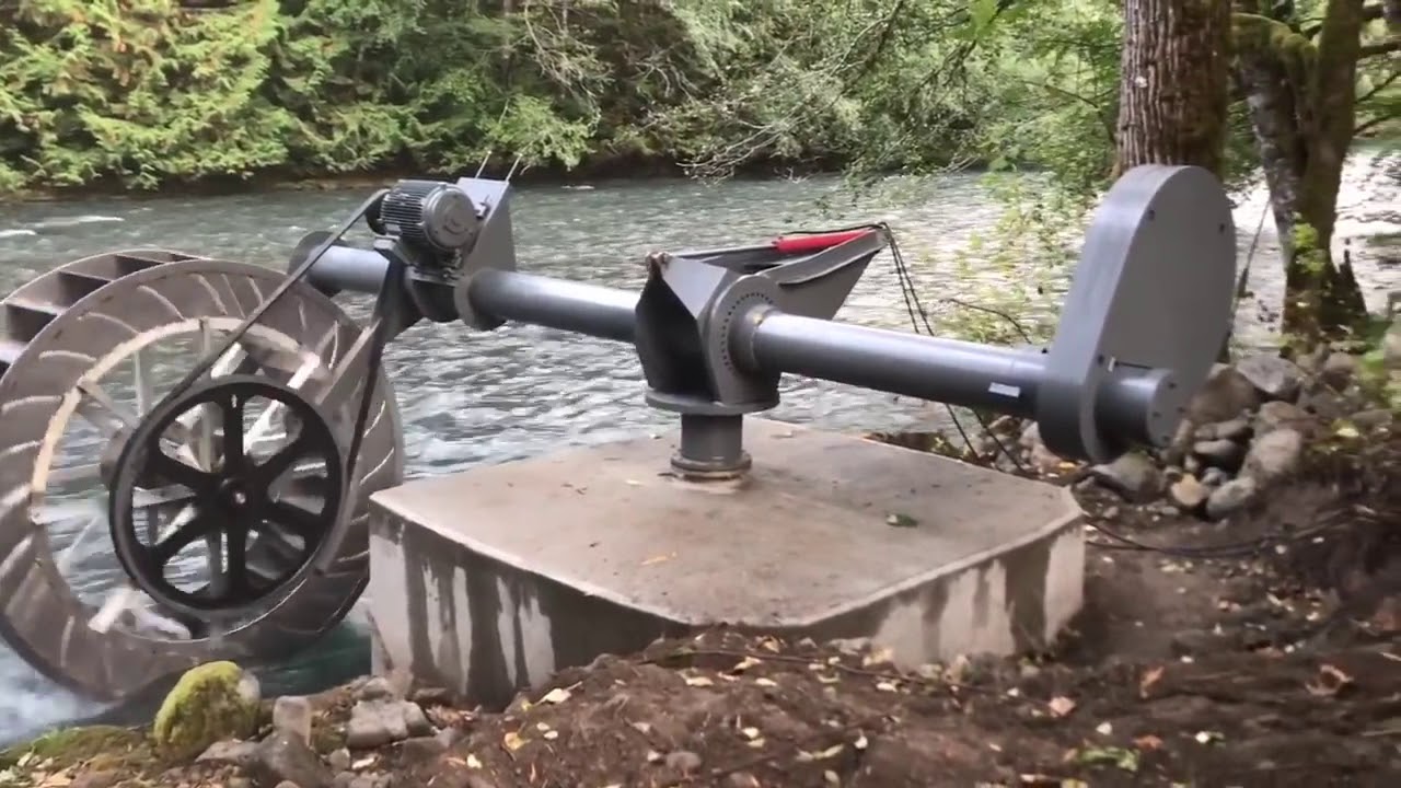 Innovative Poncelet Water Wheel 2017 Youtube