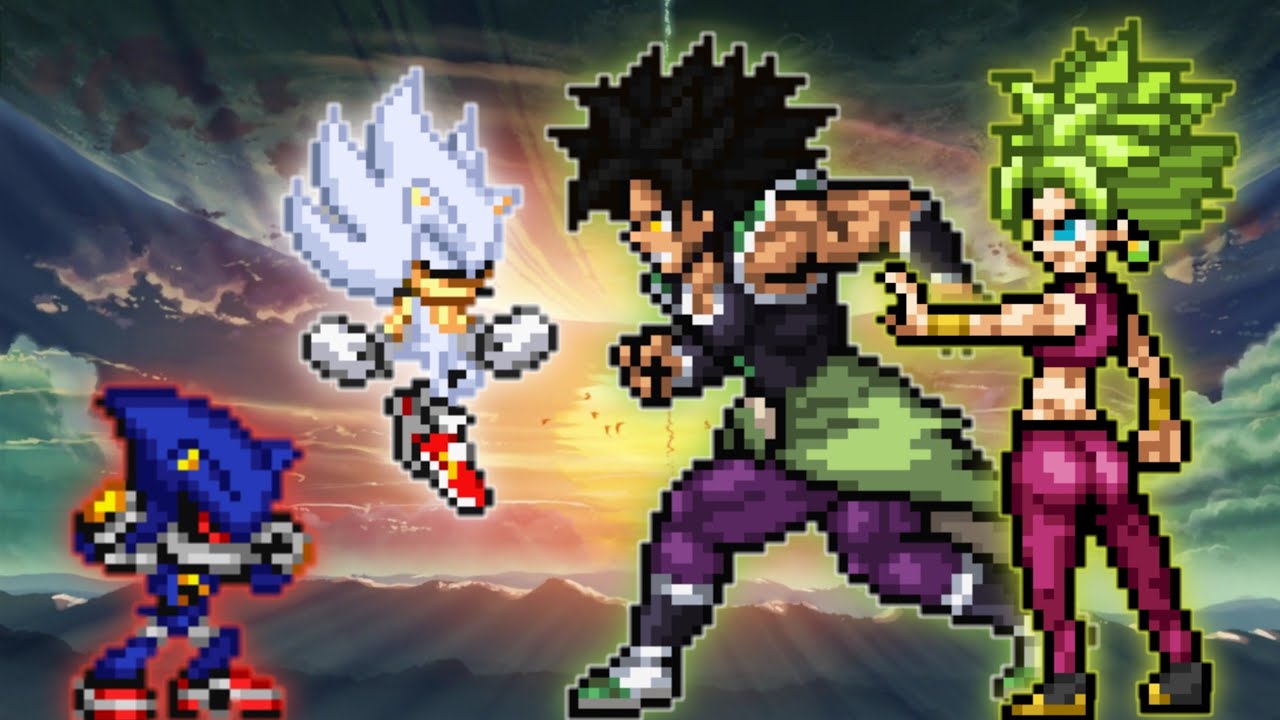 Super Sonic Chaos Op Metal Sonic Op Vs Broly Dbs Op Kefla Op In