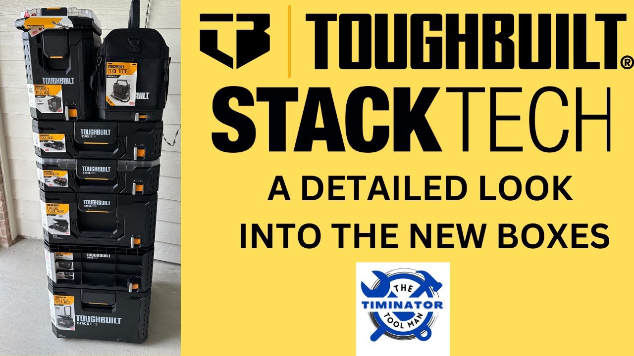 Toughbuilt Stacktech A Detailed Look Into The New Boxes Youtube