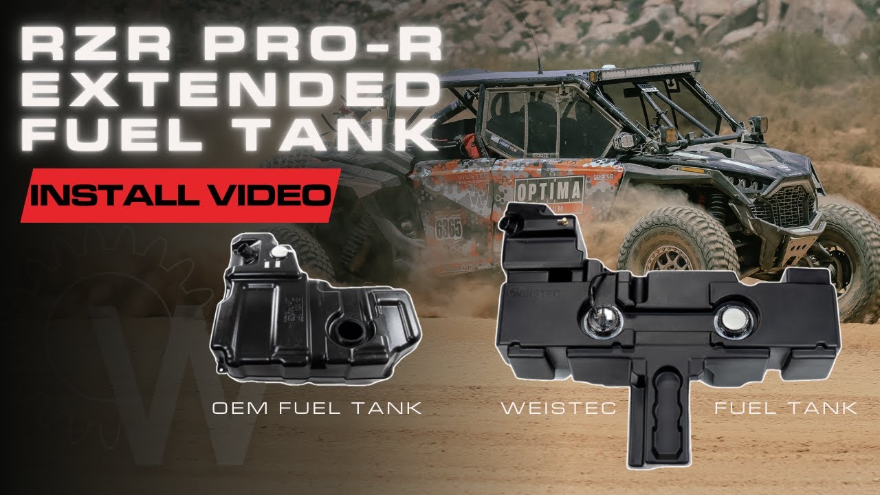 How To Install Weistec S Extended Fuel Tank For Polaris Rzr Pro R Rzr