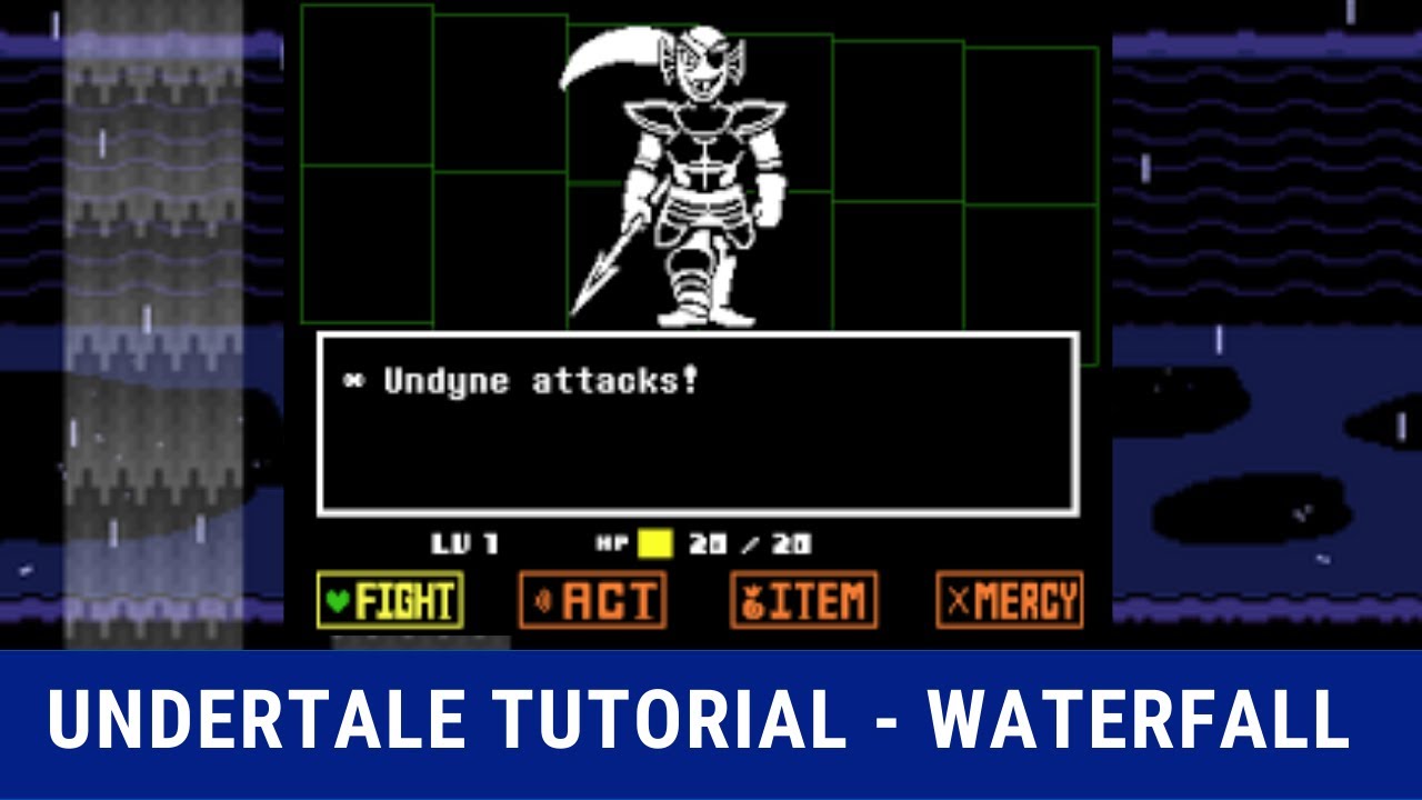 Undertale Walkthrough Waterfall Youtube