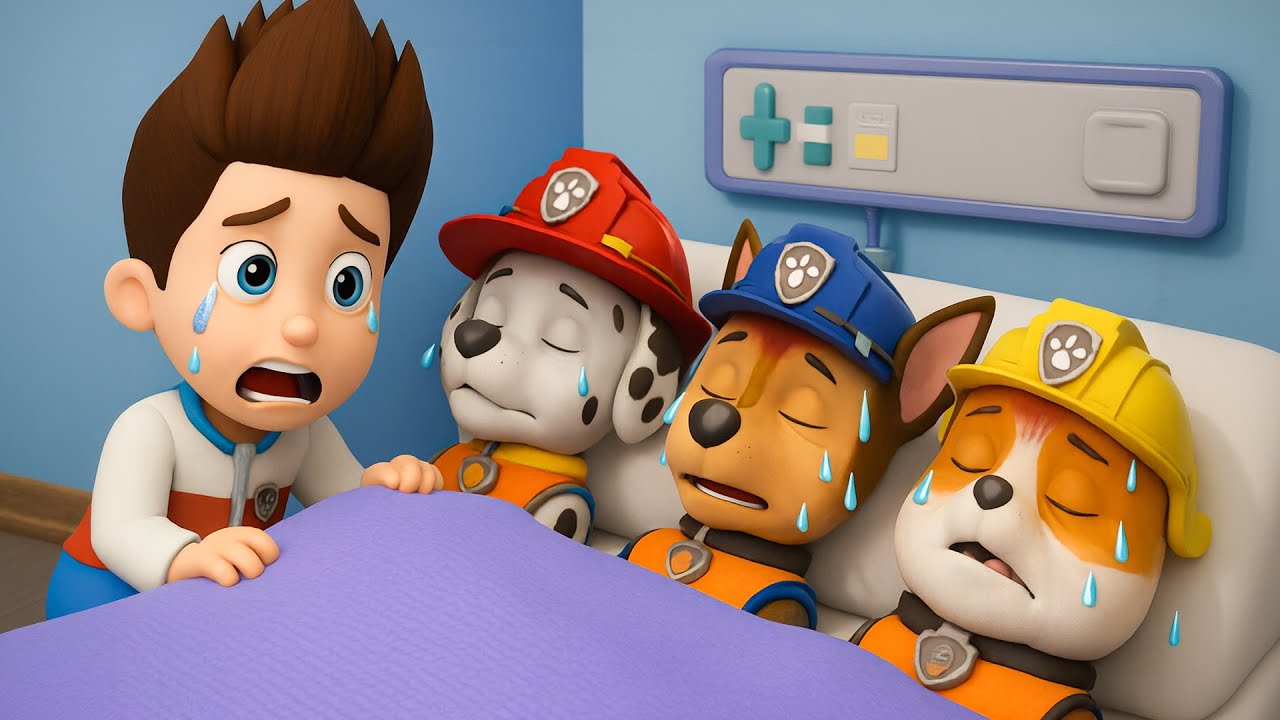 Ryder Crying In The Hospital So Sad Paw Patrol Ultimate Rescue