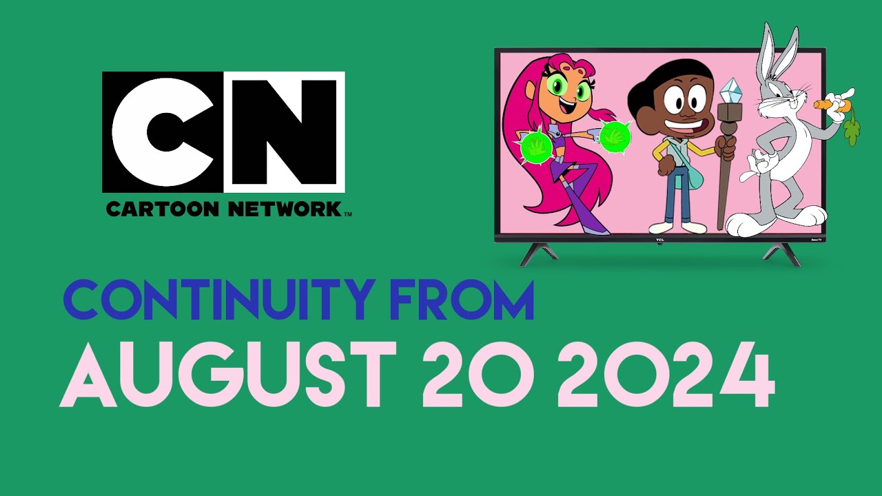 Cartoon Network Canada Continuity Adverts August 20 2024 Youtube