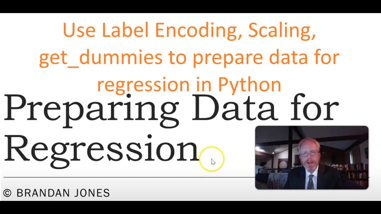Preparing Data For Regression In Python Label Encoding Scaling Get