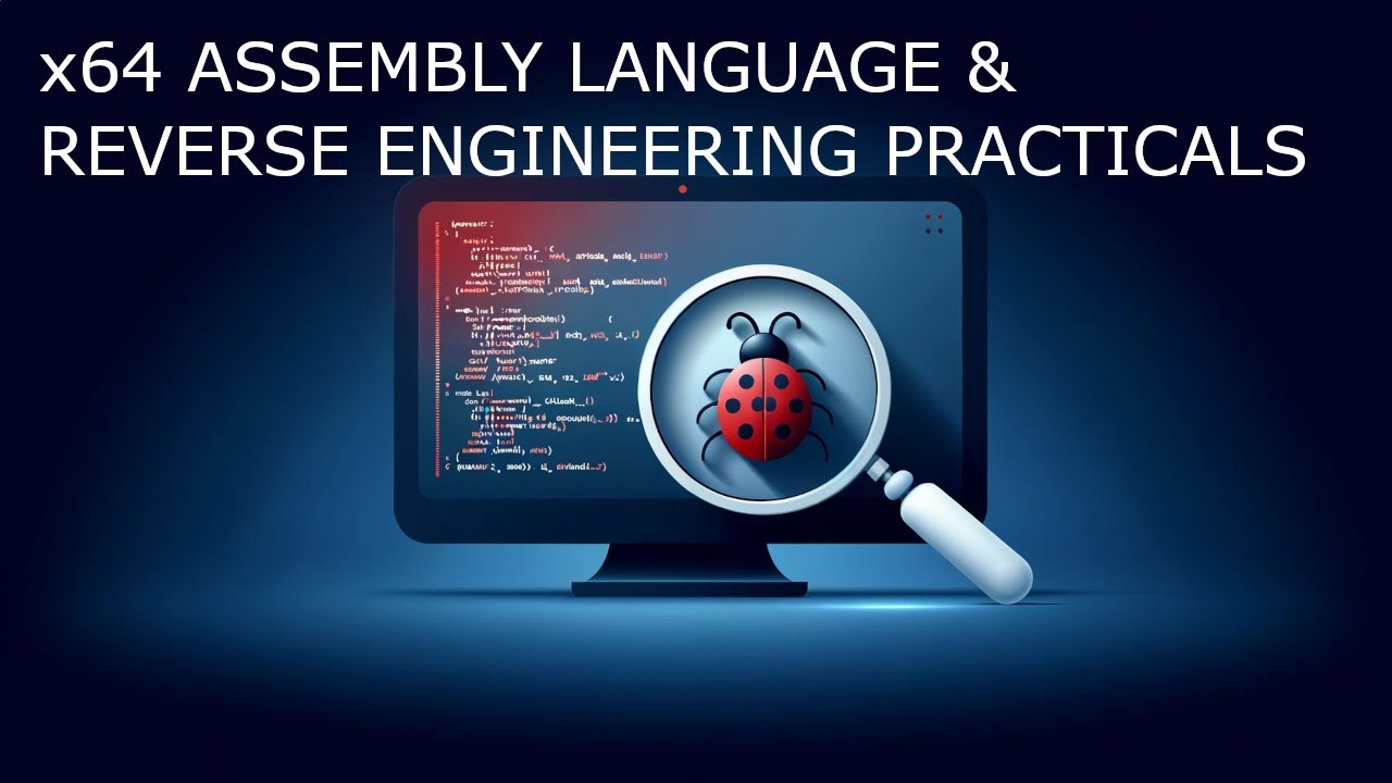X64 Assembly Language And Reverse Engineering Practicals Course Youtube