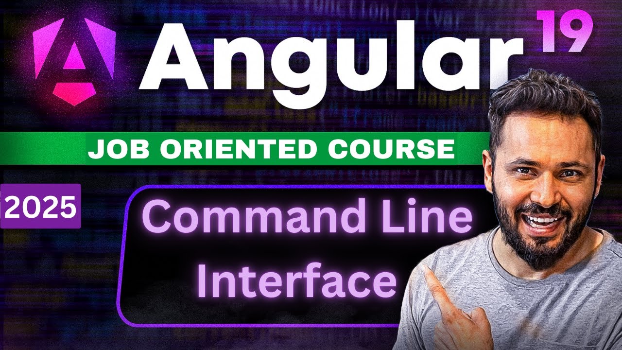 Angular 19 Tutorial 6 Angular Cli Command Line Interface Youtube