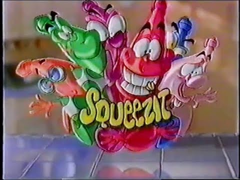 1991 Squeezit Squeeze The Fun Out Of It Commercial Youtube