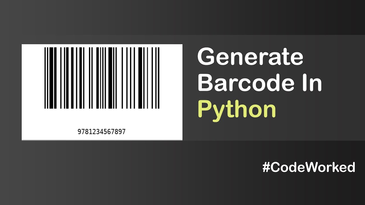 Python Barcode Scanner Input At Elinor Castiglione Blog