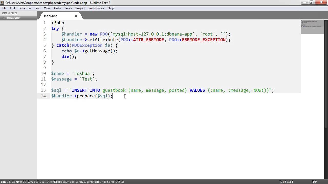 Php Pdo Prepared Statements Nasadhz