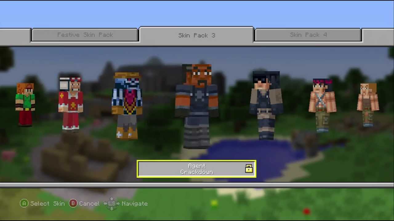 Skin Pack 3 Minecraft Xbox 360 Edition Youtube