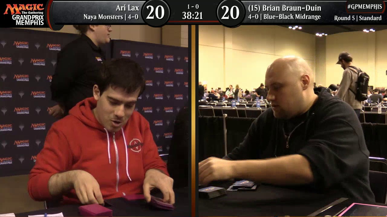 Magic The Gathering Gp Memphis 2018 Round 5 Youtube