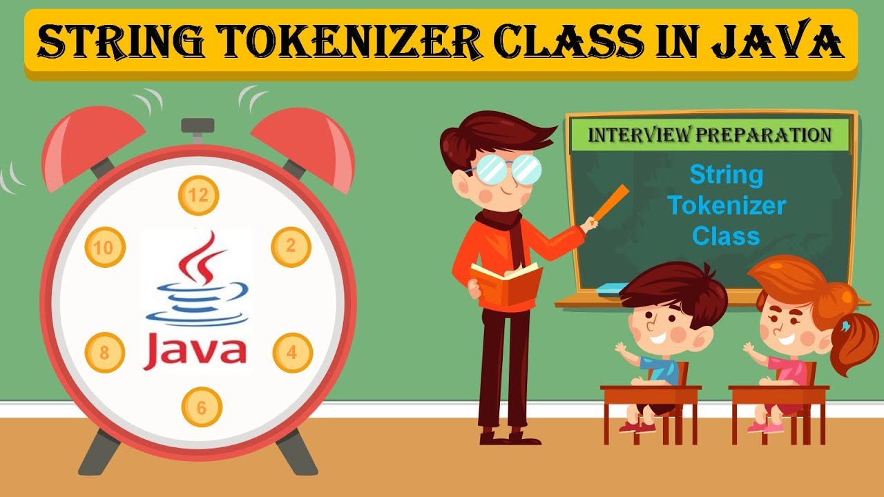 String Tokenizer Stringtokenizer Class In Java Youtube