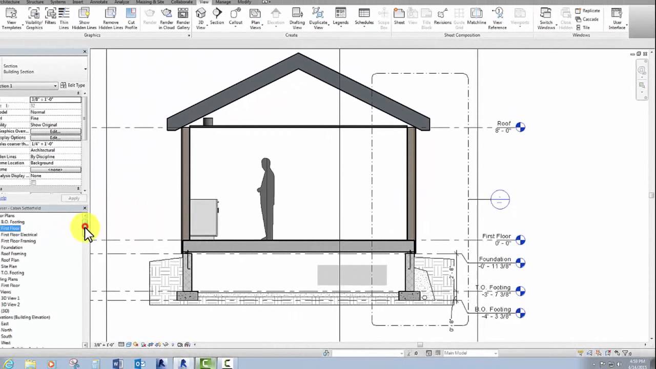 Revit Create Wall Section Callout 1 Of 4 Youtube