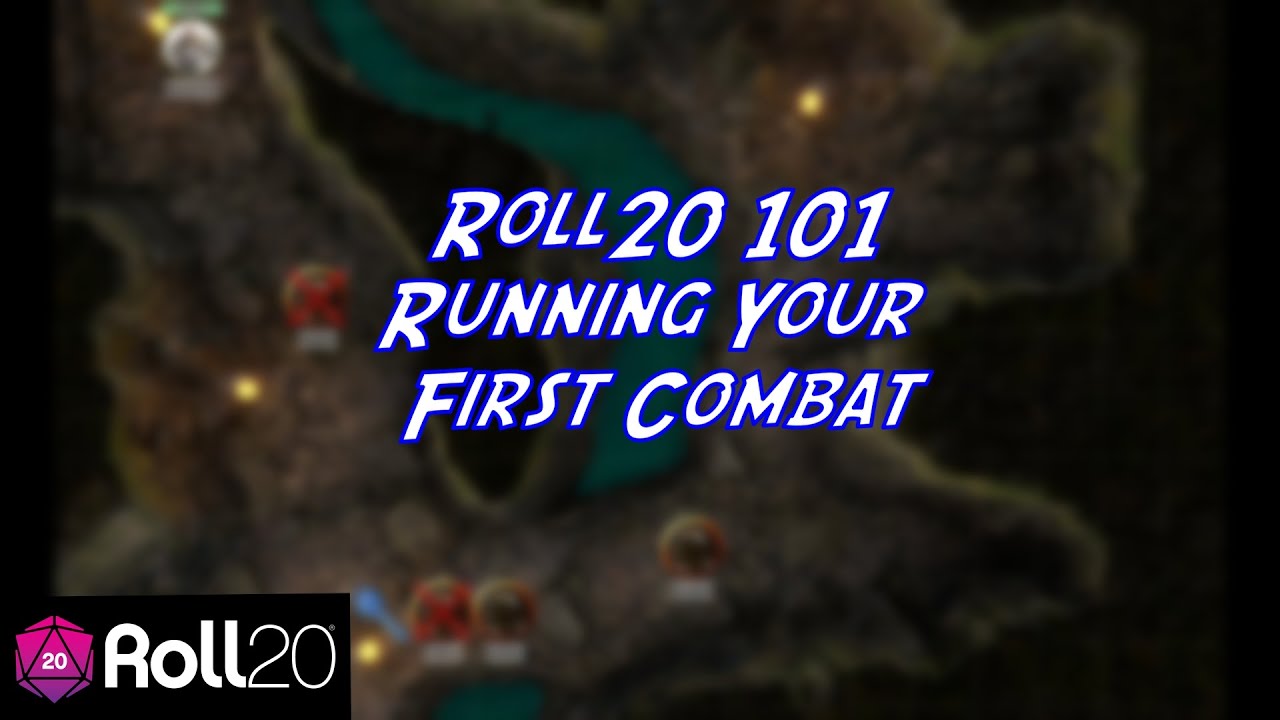 Roll20 101 Running Your First Combat Youtube