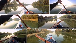 Greenland Paddle Cruise Rakovački Dunavac Epic 18x Sport Kayak Insta360 ...