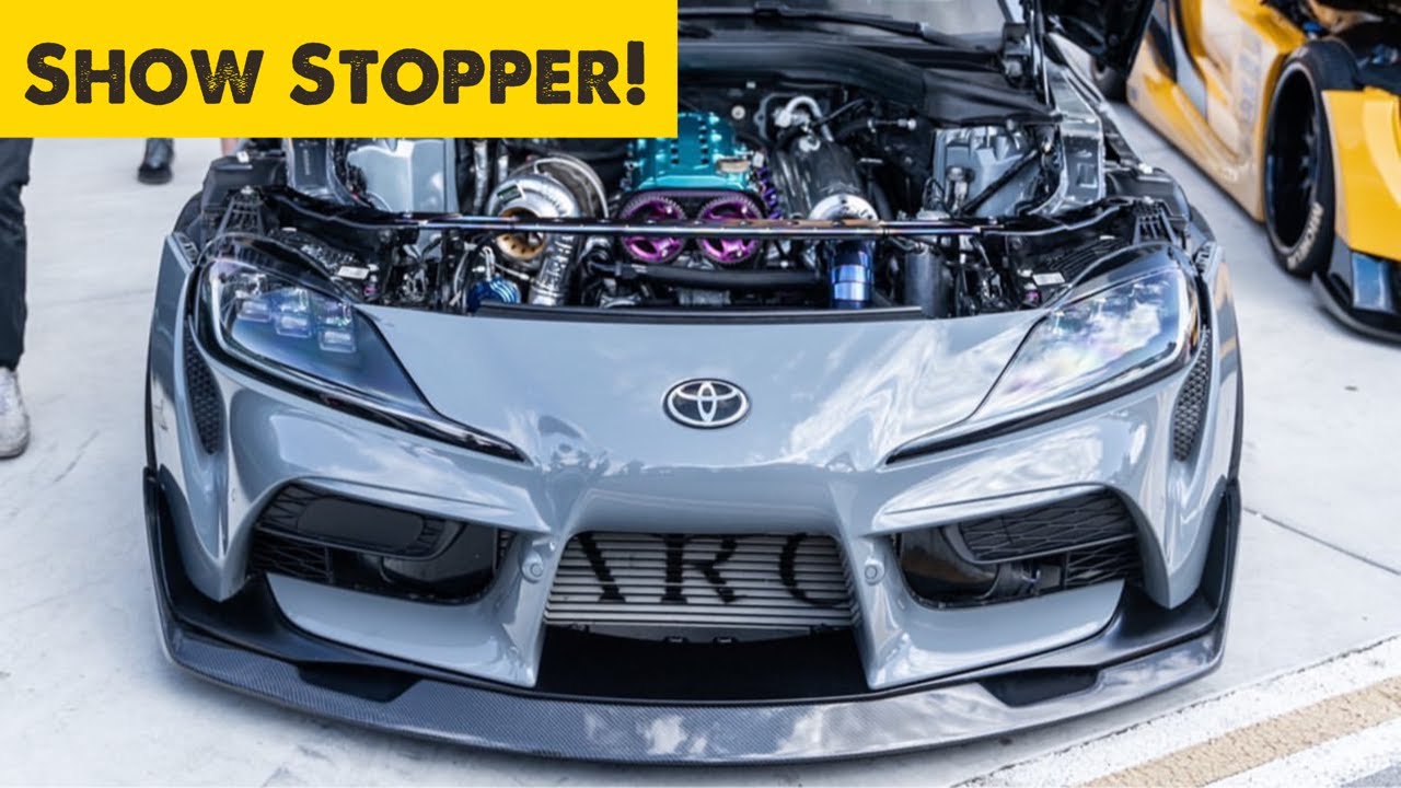 2jz Swapped Mkv A90 Takes Over Vegas For Supras In Vegas Youtube