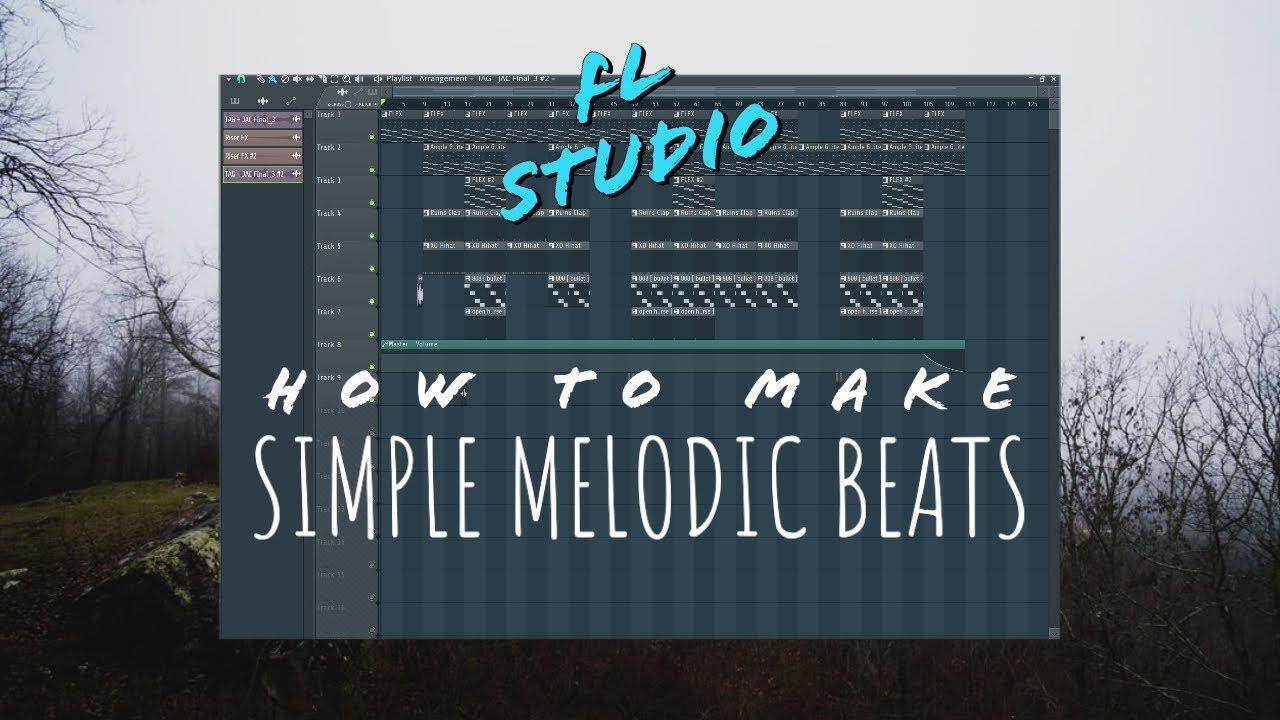 How To Make Simple Melodic Beats For Placements Fl Studio Tutorial