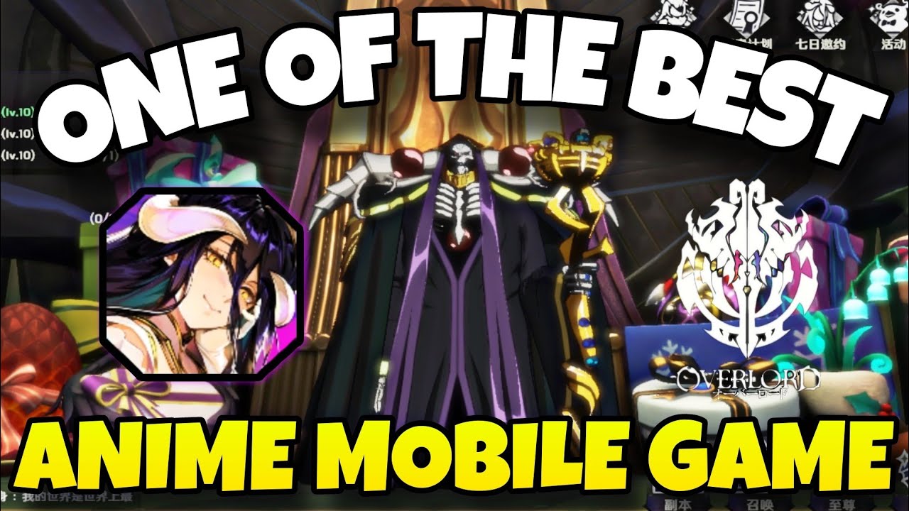 Overlord Mobile Game King Of Yggdrasil Overlord Official Anime Game