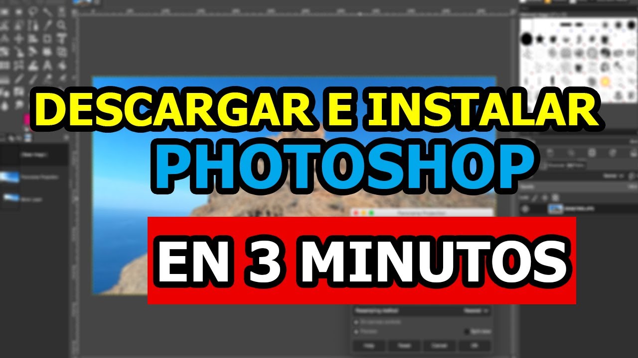 Como Descargar E Instalar Photoshop Youtube
