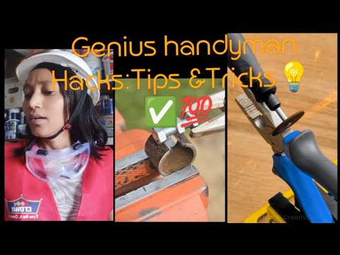 Genius Handyman Hacks Tips Tricks For Easy Fixes Engeneering Tips
