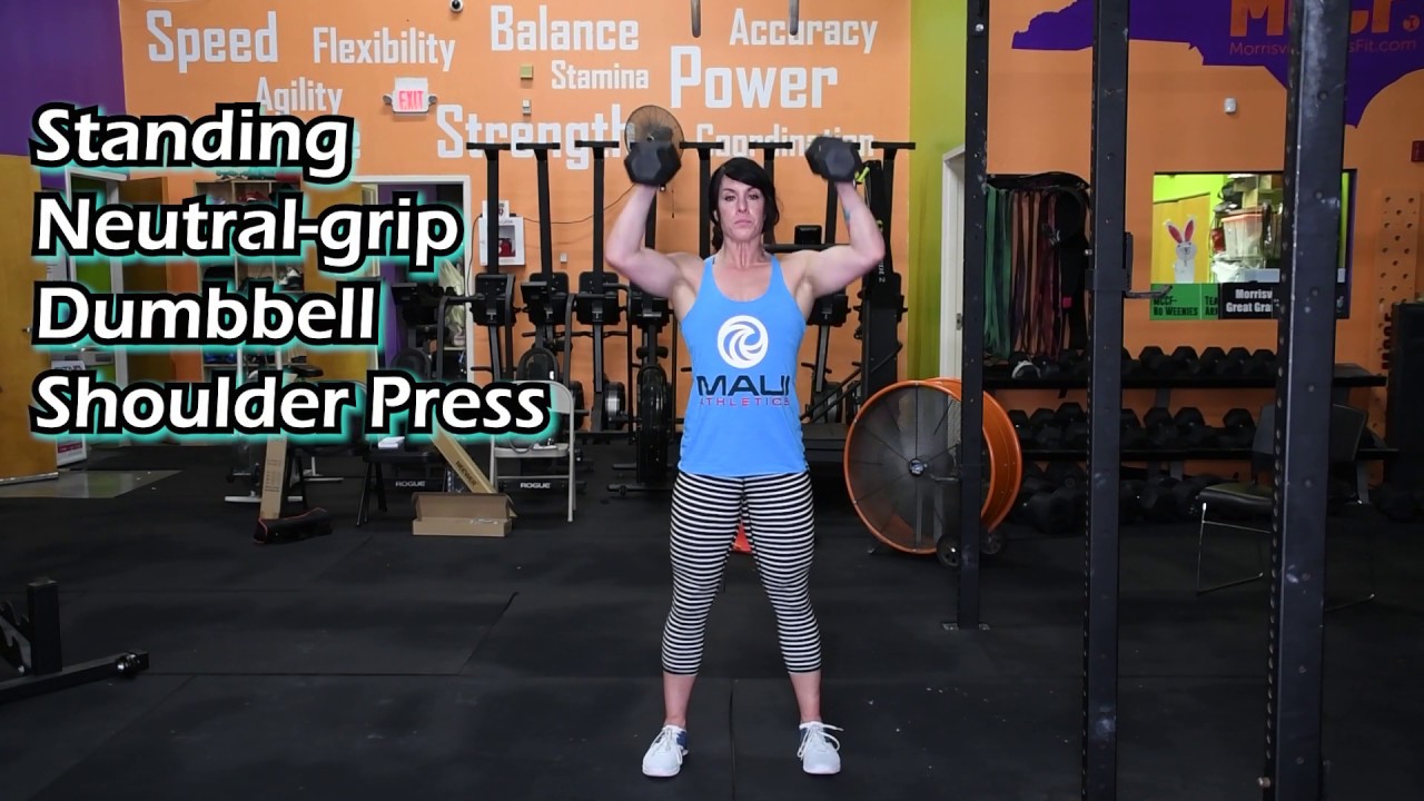 Standing Dumbbell Press Neutral Grip At Douglas Hammond Blog
