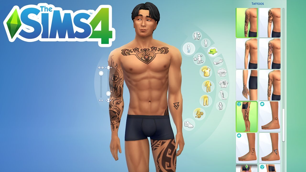 How To Do Tattoo Cheat The Sims 4 Youtube