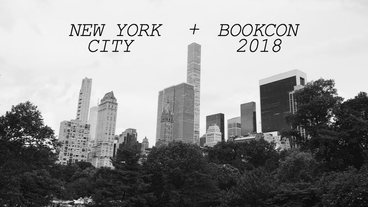 Nyc Bookcon 18 Vlog Youtube