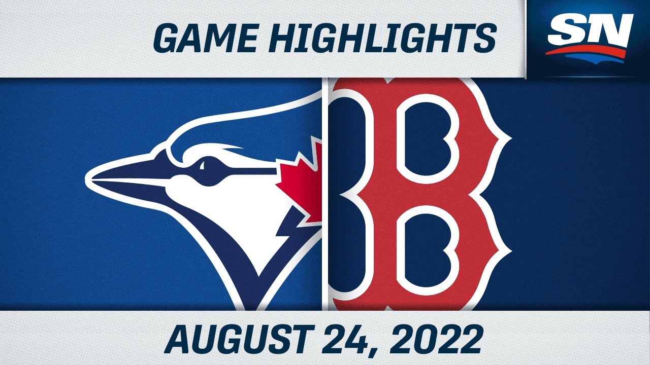 Mlb Highlights Blue Jays Vs Red Sox August 24 2022 Youtube