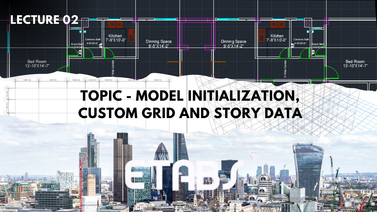 Model Initialization Custom Grid Data And Story Data Structural