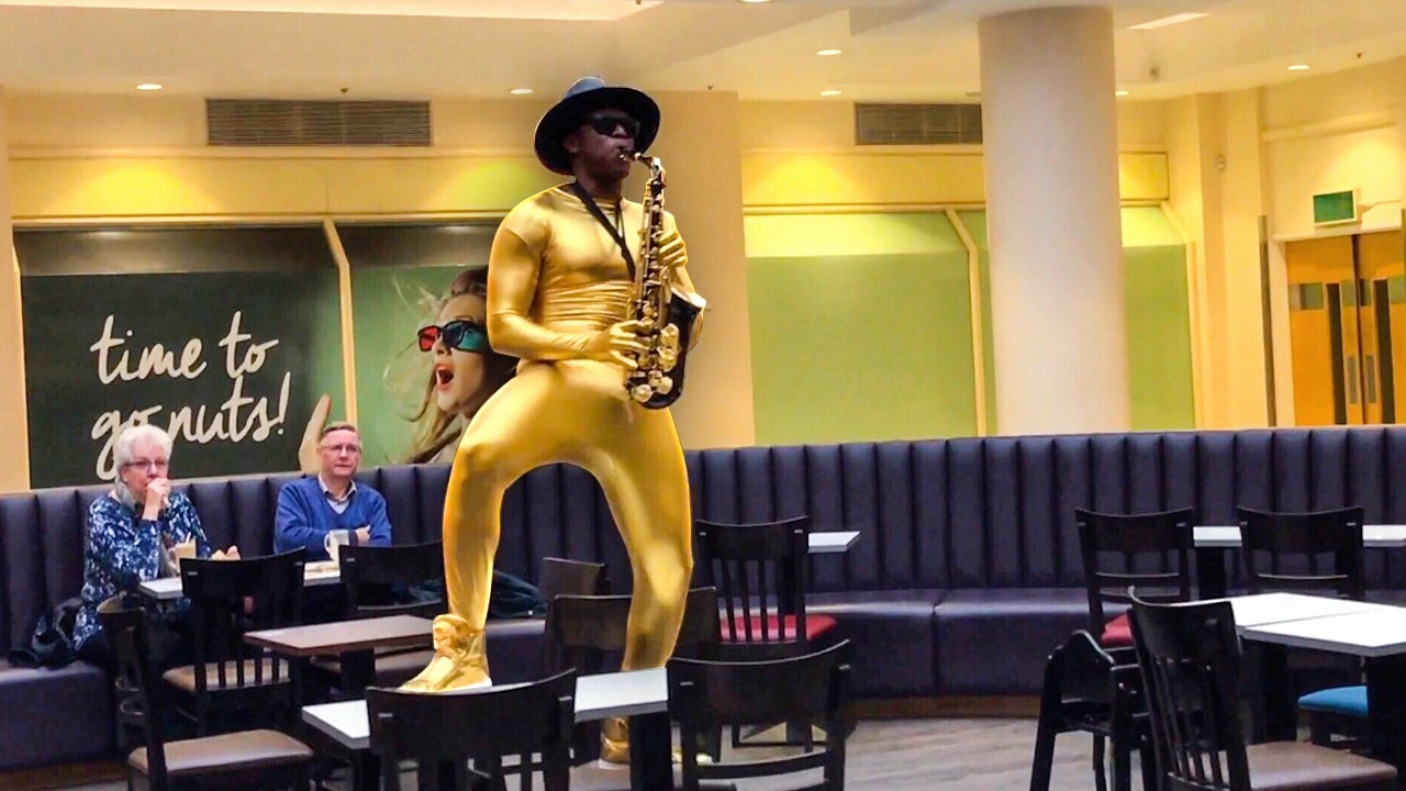 Black Epic Sax Guy Youtube