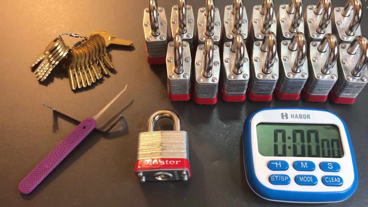 369 16 Master Lock 3 Padlocks Picked In 4 Minutes Youtube