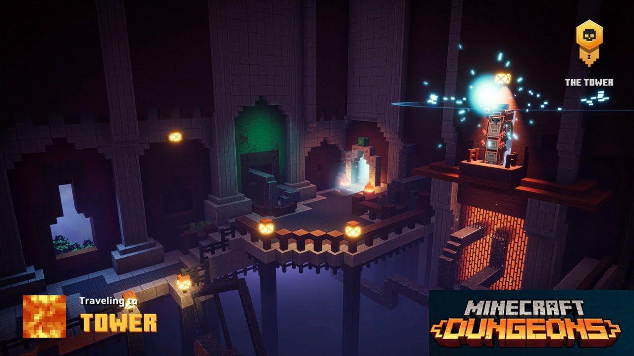 Minecraft Dungeons Tower Challenge Duo Battle Youtube