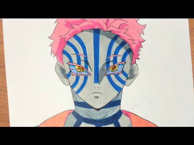 How To Draw Akaza Demon Slayer How To Draw Akaza Easy Step By Step – eroppa