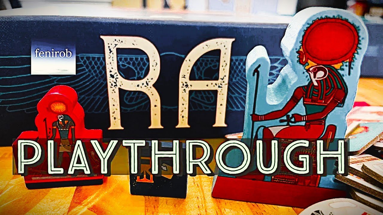 Ra Board Game Playthrough Youtube