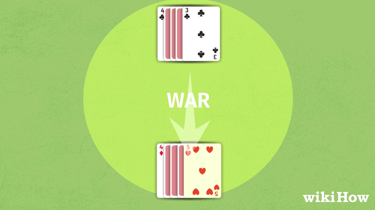 How To Play War Card Game Youtube