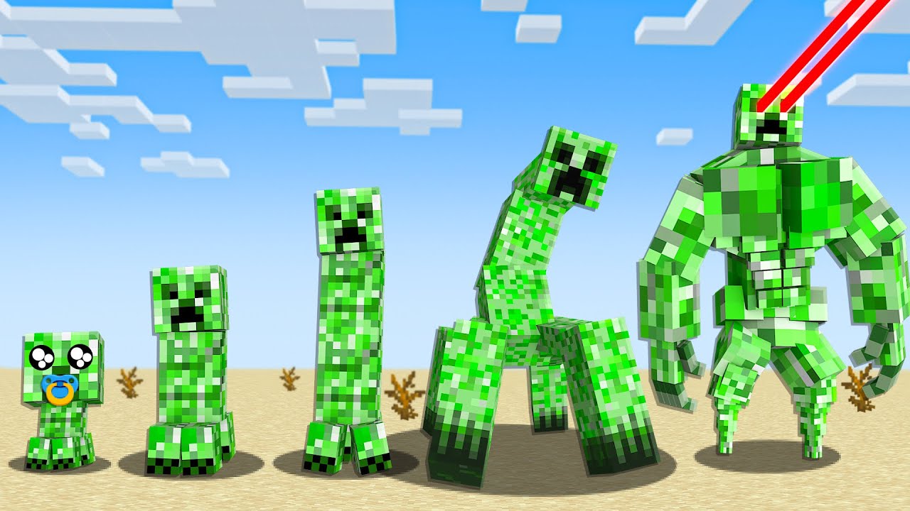 Minecraft But There S Evolution Youtube