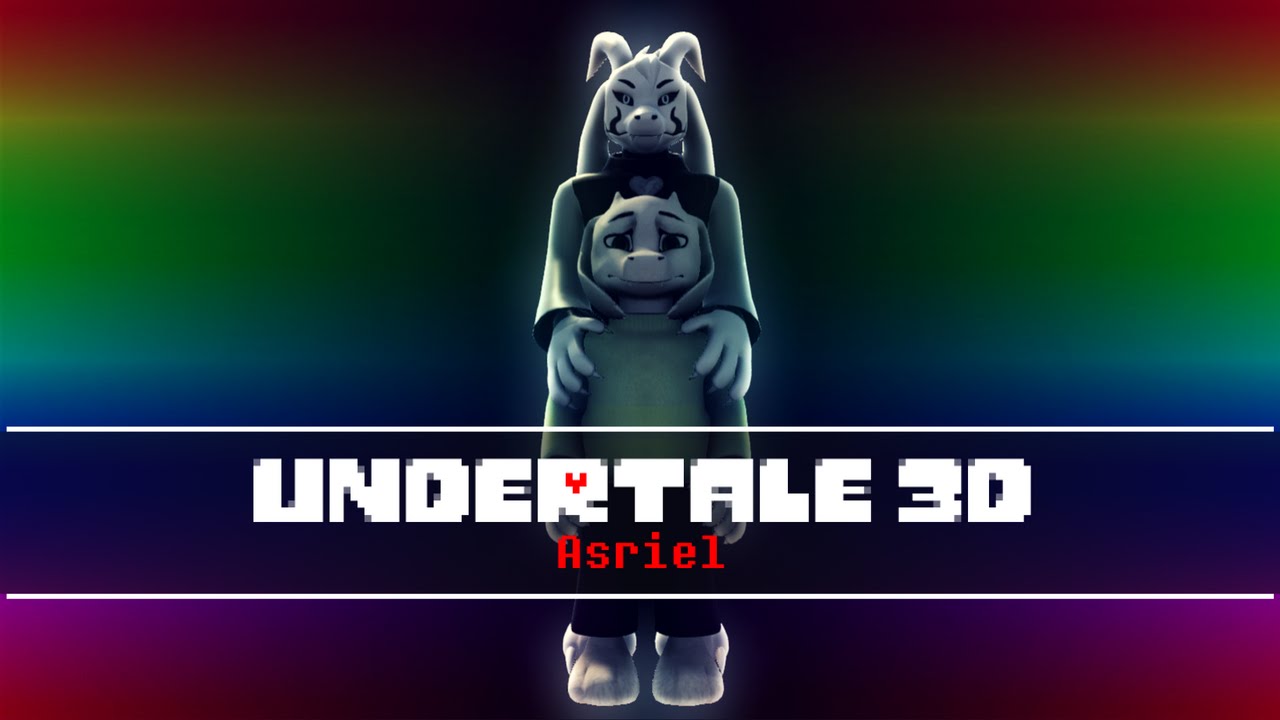 Undertale 3d Asriel Introduction Youtube