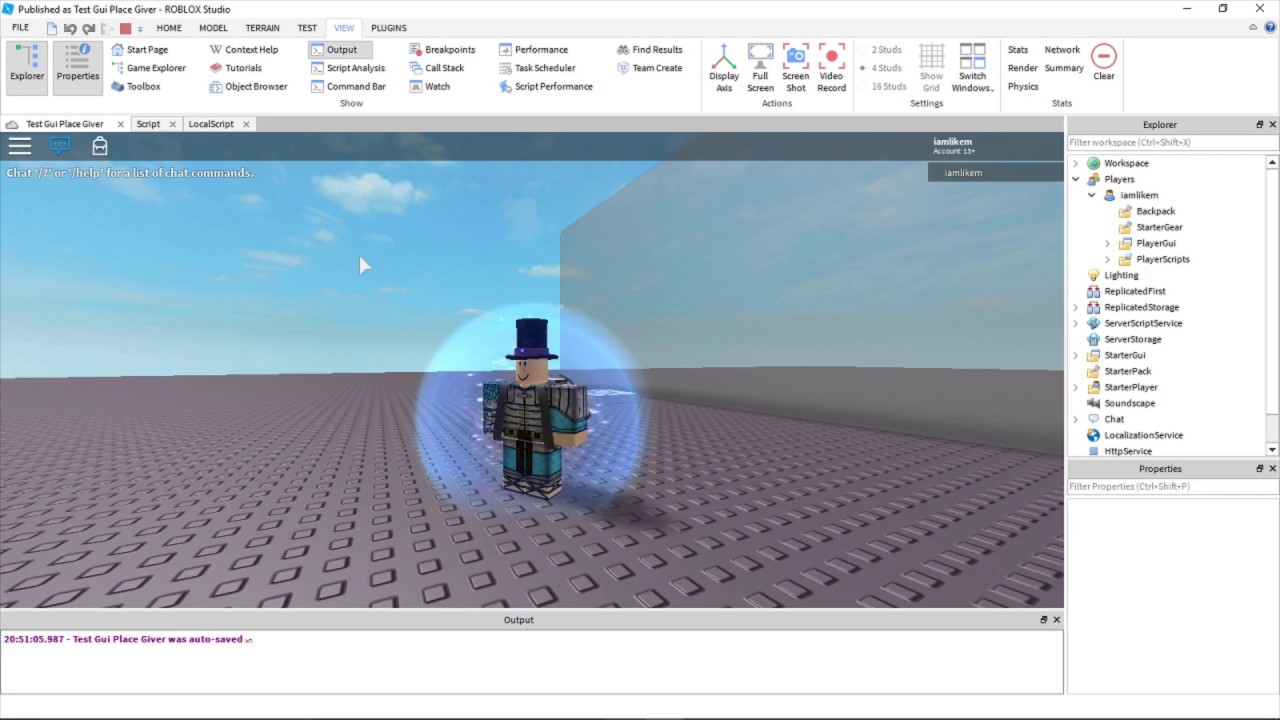 Roblox Lua Tutorial Very Basic Youtube
