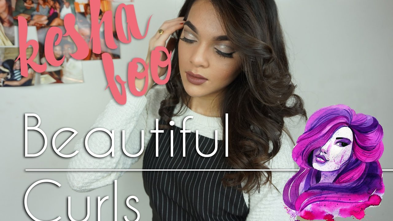 Hair Curling Tutorial Youtube