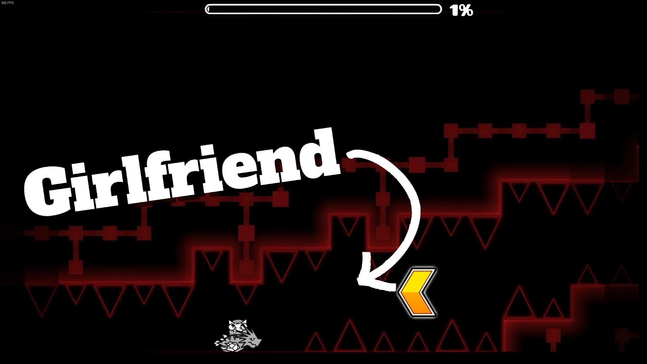 I Taught My Girlfriend How To Play Geometry Dash Youtube
