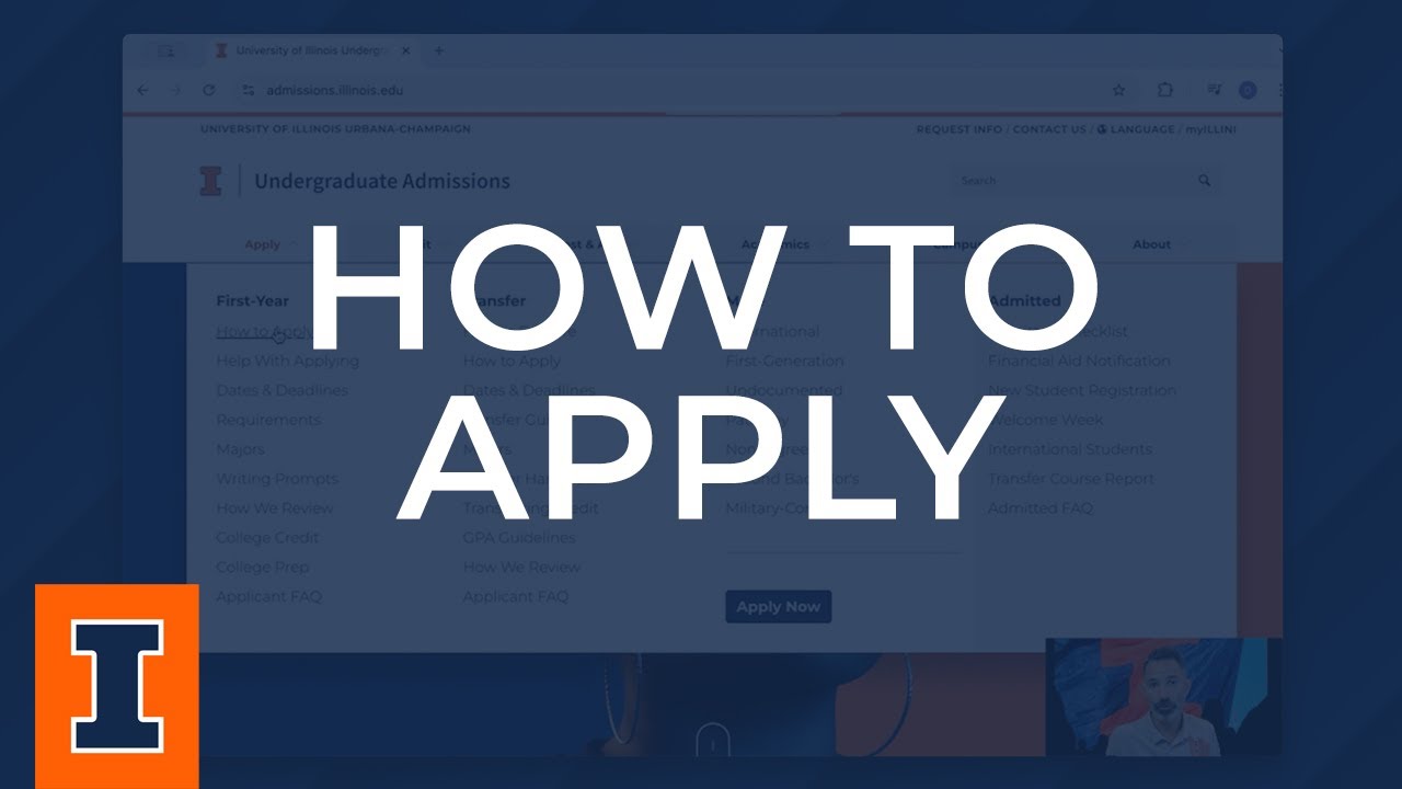 Illinois Admissions Guide How To Apply Youtube