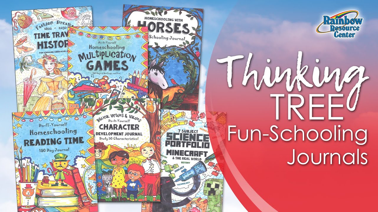 Thinking Tree Fun Schooling Journals Youtube