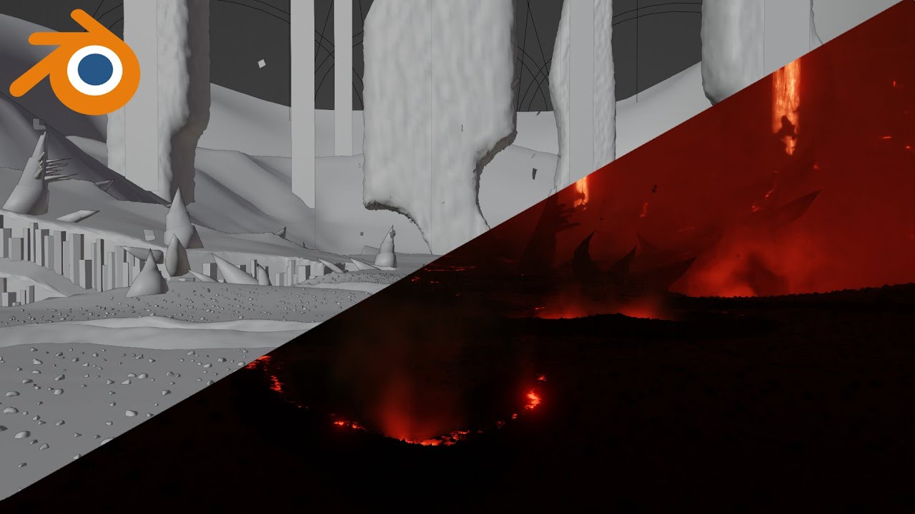 Create Hell Geometry Blender Tutorial Youtube