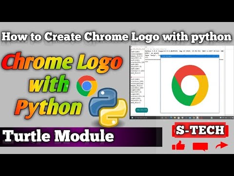 How To Create Google Chrome Logo With Python Pythonprogramming