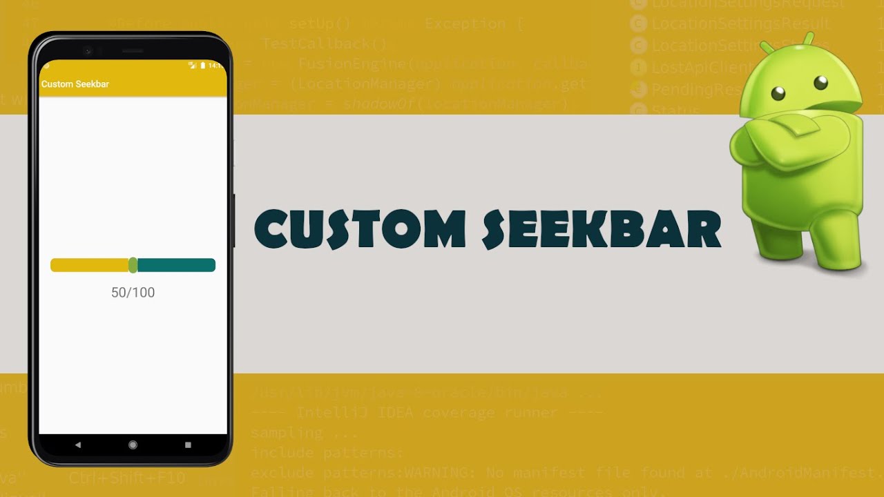 Custom Seekbar Android Studio Java Youtube